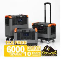 China LiFePO4 Battery Power Station 3000W 2688Wh Portable Solar Generator with Multiple Output Ports for Outdoor Camping for sale