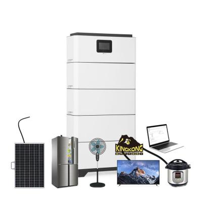 China KingKong 51.2V All-in-One Solar Battery Storage System - 10.24KWH to 25.6KWH Capacity with 6000+ Cycle Life for sale