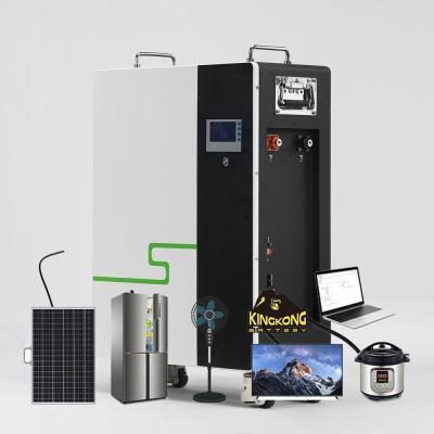 China 48V Wall Mounted LiFePO4 Battery Pack 100Ah-304Ah 5kWh-15kWh Solar Energy Storage System for sale