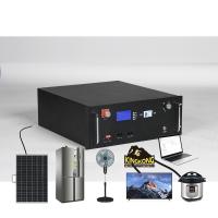 China IP55 48V 100AH LiFePO4 Battery Pack - 5120Wh Energy Storage with 100A Max Current for sale