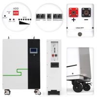 China Wall Mounted LiFePO4 Battery 48V 51.2V Solar Energy Storage - 2.4KWh to 10.24KWh Capacity Options for sale
