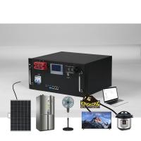 China 48V 51.2V 120Ah LiFePO4 Server Rack Battery with Smart BMS - 6144Wh Energy Storage IP54 Rated for sale