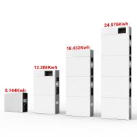 China 51.2V LiFePO4 Energy Storage Battery Pack 12.28-24.57kWh Capacity with 6000+ Cycle Life for sale