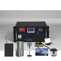 China 51.2V LiFePO4 Solar Lithium Battery 100Ah-304Ah 5.12kWh-15.36kWh Rack Mount Energy Storage System for sale