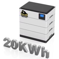 China OEM Solar Energy Storage System 48V 51.2V 400AH 20KWh Stackable LiFePO4 Battery with 6000+ Cycle Life for sale