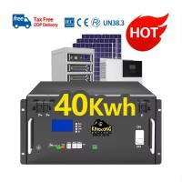 China 48V 15kW LiFePO4 Battery 300Ah 51.2V Rack System for Household Solar Energy Storage for sale