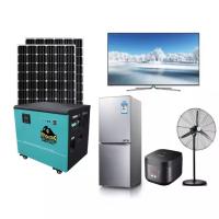 China 10kW Home Solar Energy Storage System with 48V 200Ah Lithium Battery and 12V Generator for Residential Use for sale