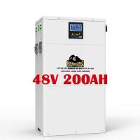 China 48V 200Ah LiFePO4 Battery 10.24kWh Solar Energy Storage System with CATL Cells and 6000+ Cycles for sale