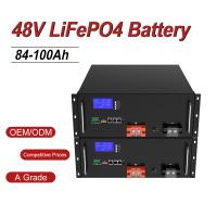 China 48V 100Ah 5120Wh LiFePO4 Rack Mounted Energy Storage Battery - 6000 Cycle Life, IP55 Rated for sale