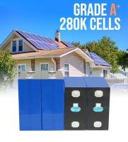 China 3.2V 280Ah 304Ah 340Ah LiFePO4 Battery Cells for 12V 24V 48V Solar Energy Storage Systems for sale