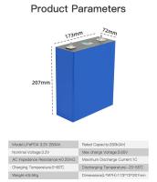 China 3.2V 280Ah 304Ah 340Ah LiFePO4 Battery Cells for 12V 24V 48V Solar Energy Storage Systems for sale
