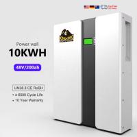 China Sunpok Energy 48V 10kWh LiFePO4 Powerwall - 50A Discharge, 6000 Cycle Life, Wall-Mounted Home Energy Storage for sale