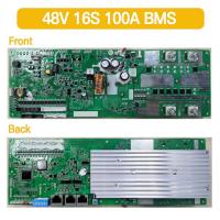 China 16S 48V Smart BMS for Solar Storage - 100A/200A LiFePO4 Battery Management System with 280Ah Capacity for sale