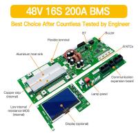 China 16S 48V Smart BMS for Solar Storage - 100A/200A LiFePO4 Battery Management System with 280Ah Capacity for sale