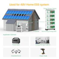 China 16S 48V Smart BMS for Solar Storage - 100A/200A LiFePO4 Battery Management System with 280Ah Capacity for sale
