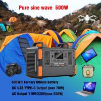 China 500W/1KW Portable Solar Energy System with LiFePO4 Battery for Home TV and Lighting Applications for sale