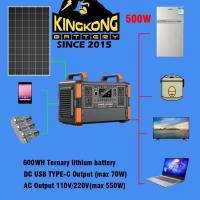 China 500W/1KW Portable Solar Energy System with LiFePO4 Battery for Home TV and Lighting Applications for sale
