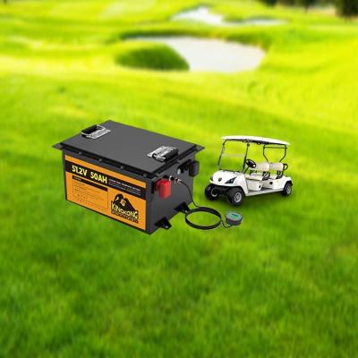 China 51.2V 105Ah LiFePO4 Golf Cart Battery Pack with 5-Year Warranty and OEM/ODM Customization for sale