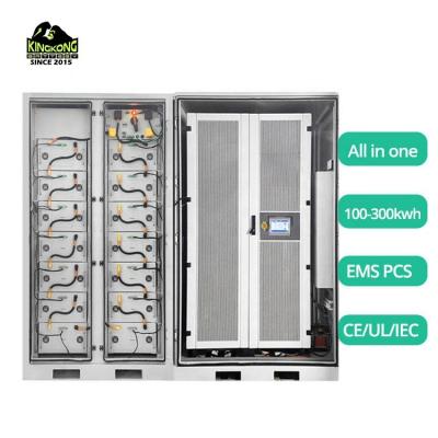 China 200-500kW Solar Battery Hybrid Energy Storage System with 6m PV Cable and LiFePO4 Technology for sale