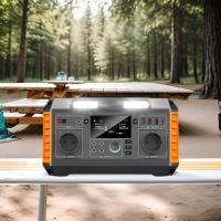 China 700W Solar Portable Power Station with 520Wh Lithium Battery and Multiple Charging Options for Outdoor Use for sale