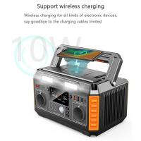China 700W Solar Portable Power Station with 520Wh Lithium Battery and Multiple Charging Options for Outdoor Use for sale