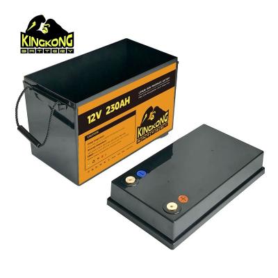 China 12V 24V 36V 48V Black ABS Battery Enclosure Case for DIY LiFePO4 Cells - 345x190x272mm External Dimensions for sale