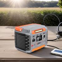 China 300W Portable Solar Generator with 288Wh Lithium Battery, Pure Sine Wave AC Output and Multiple Charging Ports for sale