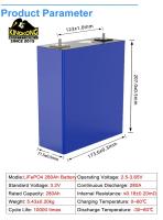 China 280Ah 314Ah Prismatic LiFePO4 Battery Cell for sale