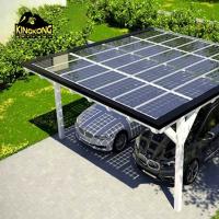 China PV Solar Carport Mounting System with 60 m/s Wind Resistance and 25-Year Service Life - Aluminum & Stainless Steel Construction for sale