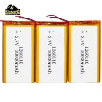 China 5000mAh 8000mAh 10000mAh 3.7V Rechargeable Li-polymer Battery Pack for OEM Power Bank for sale
