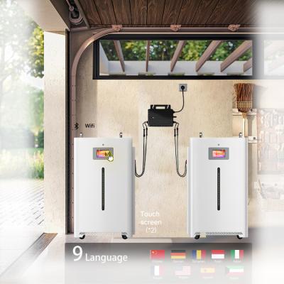 China Power Wall LiFePO4 Battery 48V 200Ah 10KWh Off Grid Solar Home Energy Storage for sale