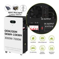 China All-in-One Hybrid Off-Grid Solar Energy Storage System 5kW-20kW with LiFePO4 Battery and 3000W-7000W Inverter for sale