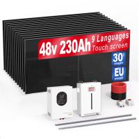 China ESS Powerwall LiFePO4 Solar Battery System 5kWh-20kWh 48V 100Ah-400Ah with Hybrid Inverter for sale