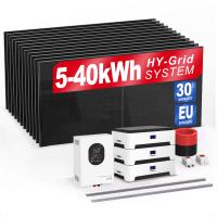 China 6kW to 30kWh Off-Grid Solar Power Systems with 550W Panels & 48V LiFePO4 Batteries for Home Energy Storage for sale