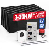 China 6000 Cycle LiFePO4 Solar Home Energy Storage System with 550W Panels and 48V 200Ah Battery for sale