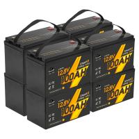 China 12V-60V 100Ah-500Ah LiFePO4 Deep Cycle Lithium Battery Pack with 6000+ Cycles and 5-Year Warranty for sale