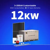China 5kW/10kW Hybrid Solar Power System with LiFePO4 Battery Storage - On-Grid & Off-Grid Capable for sale