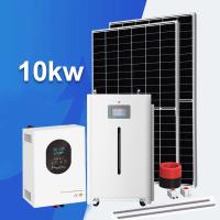 China 51.2V 10KW Off-Grid Solar Energy Storage System Kit with LiFePO4 Battery for Home Power for sale