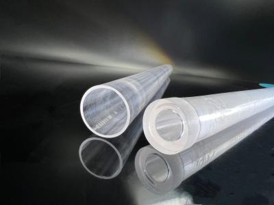 China Al2O3 Monocrystalline Sapphire Glass Pipe Transparent Thermocouple Protection Tubes for sale