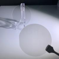 China 4inch SSP Sapphire Wafer Quartz Glass Thickness 0.1mm 0.15mm 0.2mm for sale