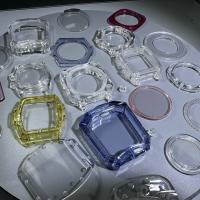 China Customized ETA Sapphire Transparent Red Yellow Blue Pink Watchcase Cover Backglass for sale