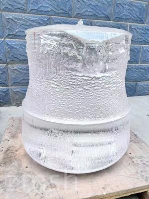 China KY Sapphire Crystal Boule 200kg Mohs Hardness 9 For Sapphire Wafer Cut High Transparency for sale