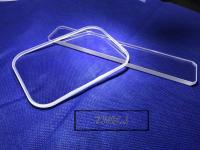 China Square Rectangle Sapphire Optical Windows , Single Crystal Glass For LED Chip for sale