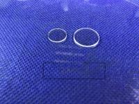 China Colorless Transparent Sapphire Optical Windows , Sapphire Glass Lens For Phone for sale