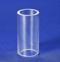 China Wear Resistance Sapphire Parts Optical Tube 85% Visible Light Transmittance for sale