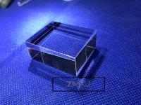 China Hexahedron Sapphire Parts Optical Light Guide Block Lens For Laser Cosmetic Instrument for sale