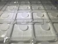 China 0.1mm Thickness Sapphire Wafer Al2O3 Material For Small Optical Glass Lens for sale