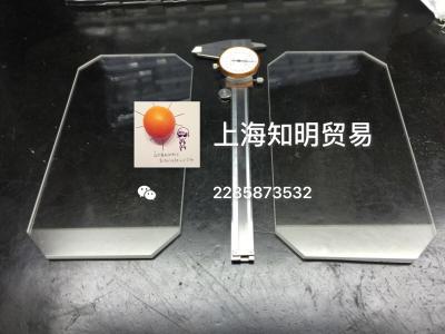 China Rectangle C Axis Sapphire Optical Glass Lens Customized Shape For Protective Glass for sale