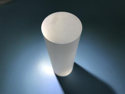 China Round Optical Synthetic Sapphire Rod 1 - 200 Mm Length With White Color for sale