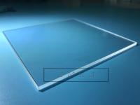 China 116x116mm Square Sapphire Optical Windows , Sapphire Crystal Glass 8mm Thickness for sale